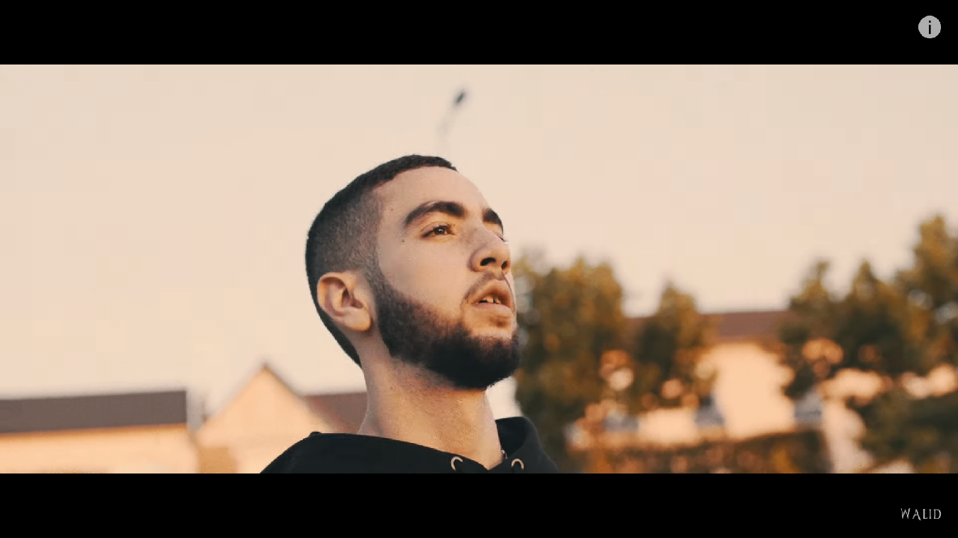 Walid se livre sans concession dans le morceau « Cités d’or